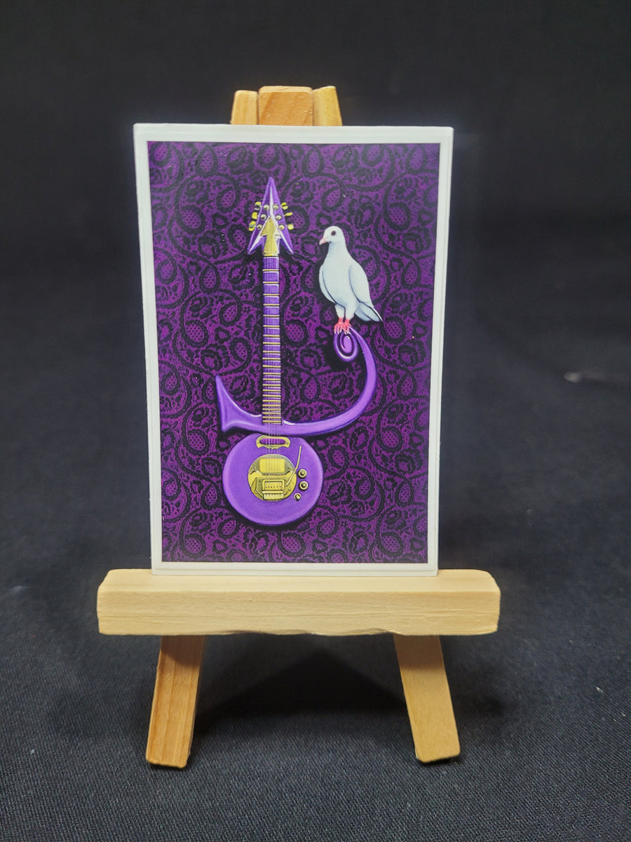 PRINCE REST IN PURPLE sticker – Jared Aubel Art