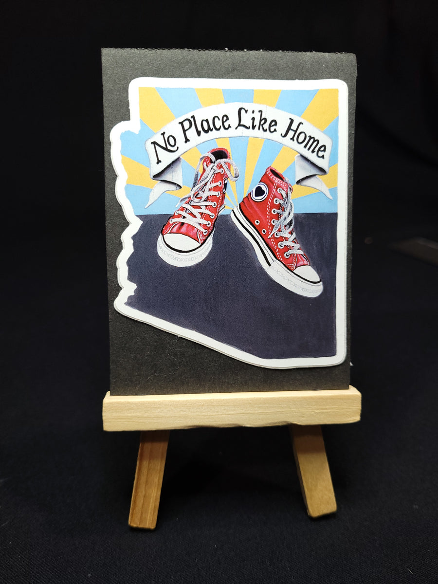 NO PLACE LIKE HOME sticker – Jared Aubel Art