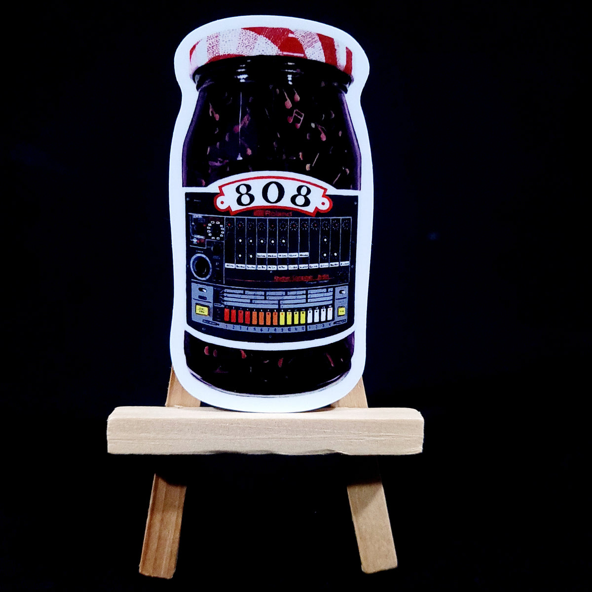 808 JAMS sticker – Jared Aubel Art