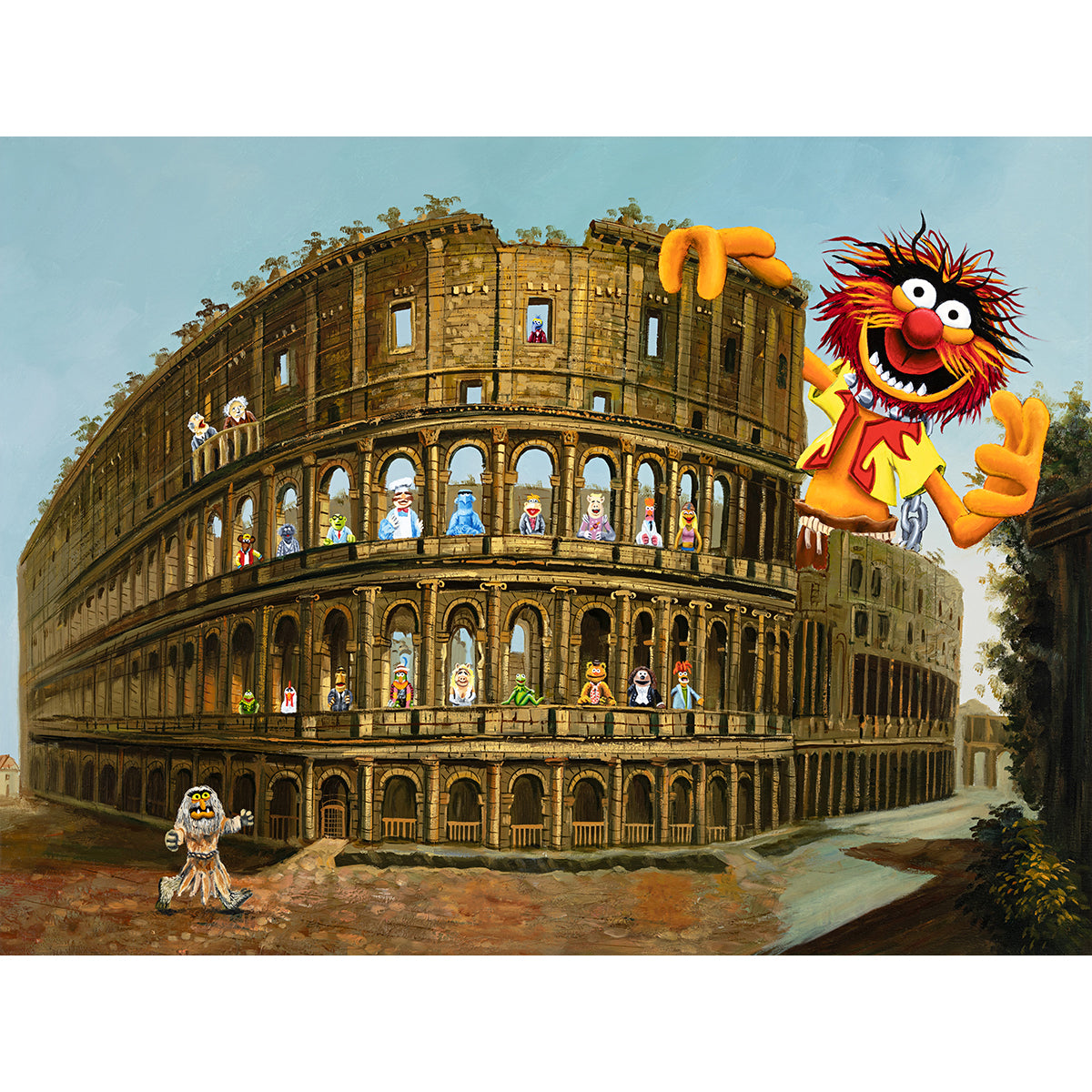 ARE YOU NOT ENTERTAINED (when in Rome) – Jared Aubel Art