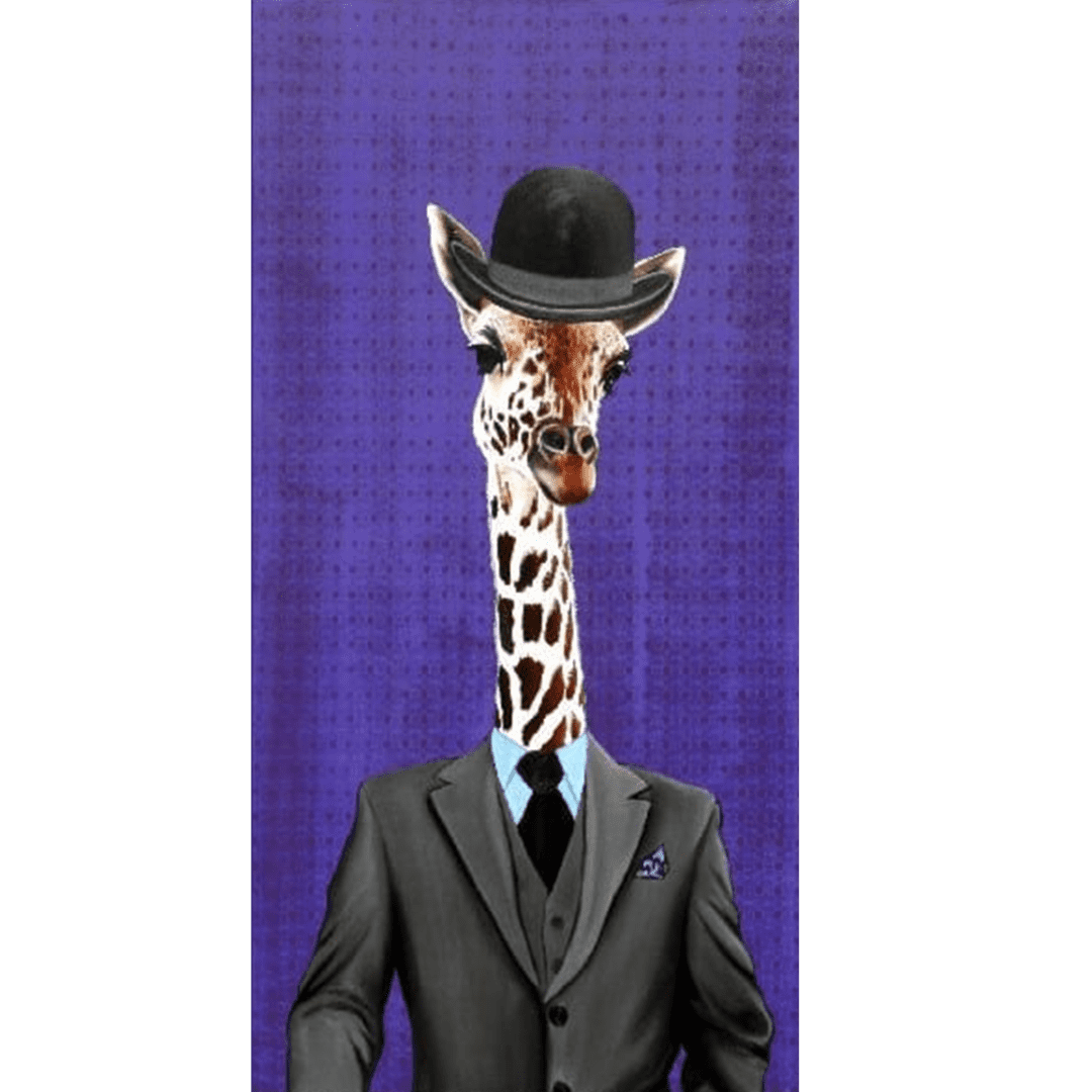 Highbrow Giraffe – Jared Aubel Art