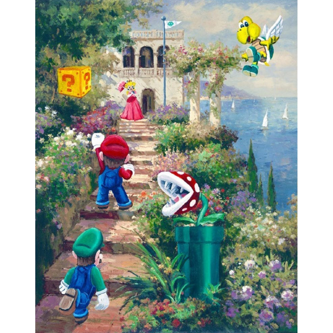 Super Mario Bros Pipe Dream Girl – Jared Aubel Art