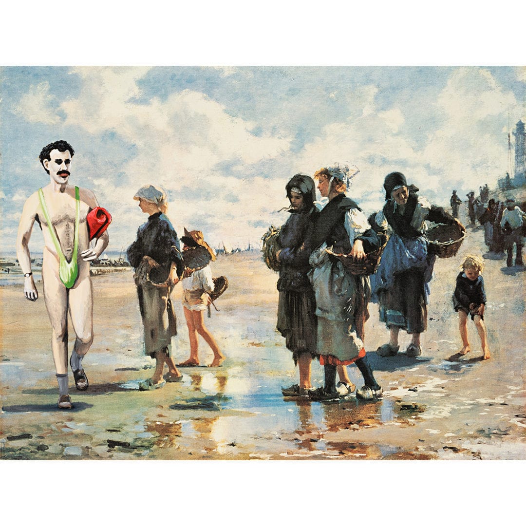 BORAT AT THE BEACH (Great Success) – Jared Aubel Art